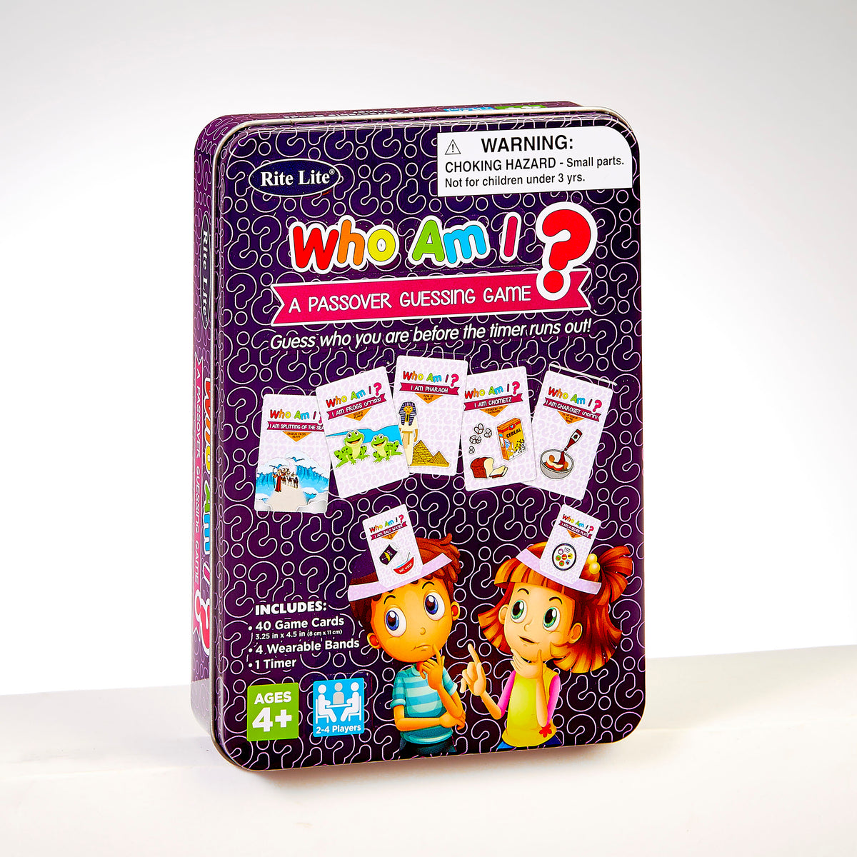 Who Am I? A Passover Guessing Jewish Card Game Ages 4+ Set of 112 Card ...