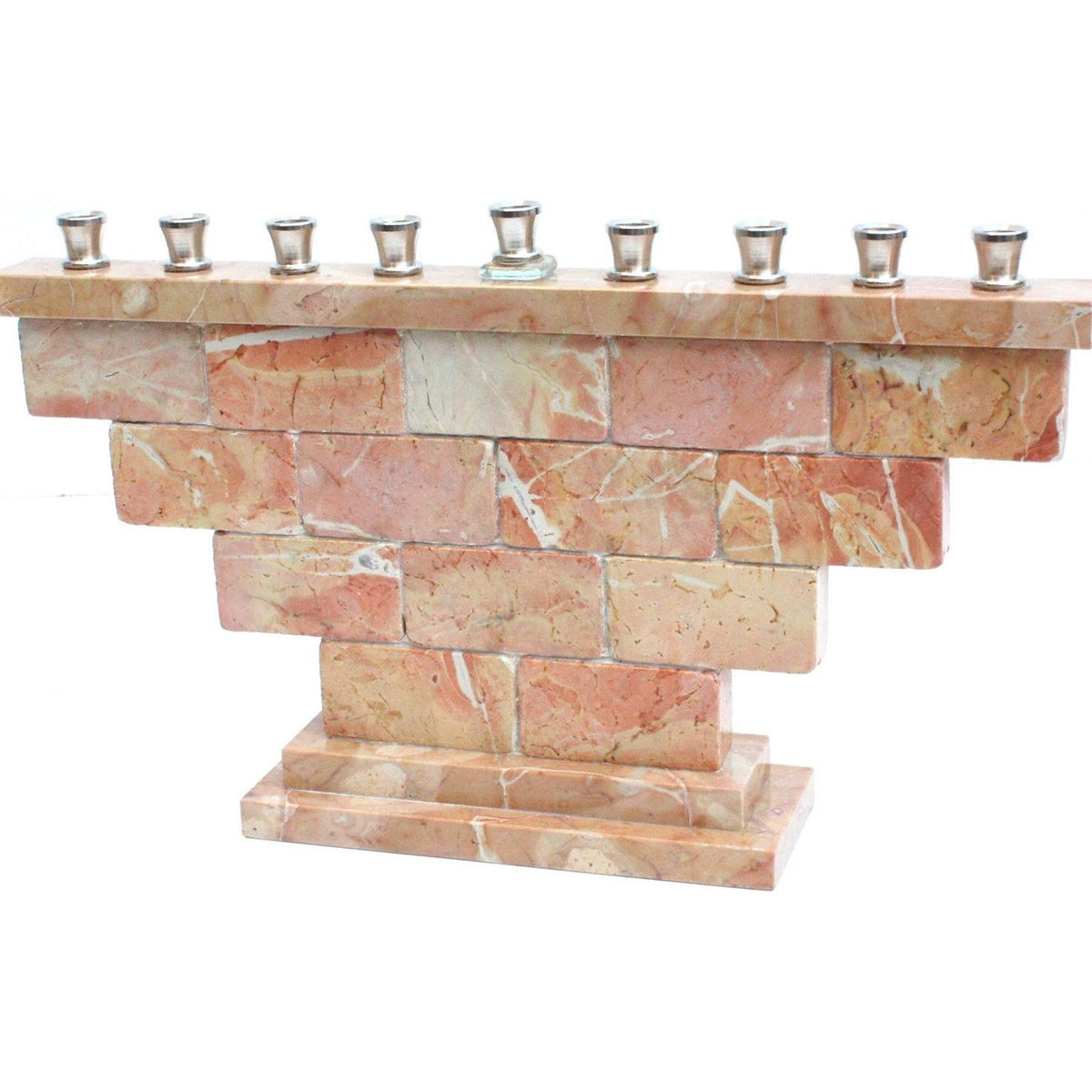 Jerusalem Stone Chanukah Menorah Chanukiya Hand Made by Carmit ...