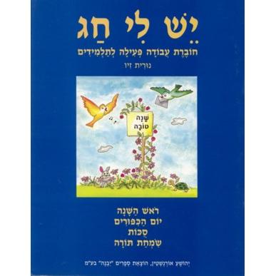 Yesh Li Chag Workbook Rosh Hashanah, Yom Kippur Sukkot, Simchat Torah ...