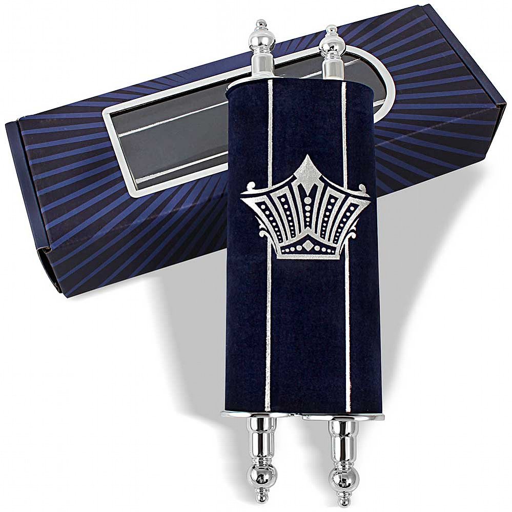 Complete Replica Torah Scroll 8" with Mantel in Reusable Case ...