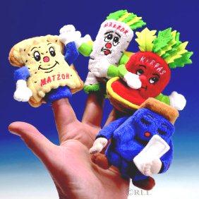 Four Questions Finger Puppets - Great for Passover Seder / Sold for th ...
